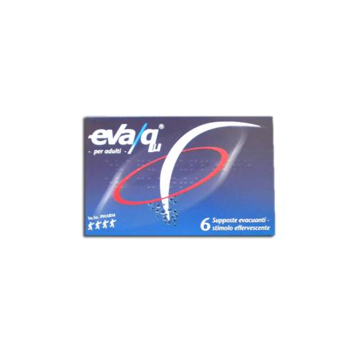 EVA QU SUPPOSTE EFFERVESCENTI EVACUANTI 6 PEZZI - Mister Salute